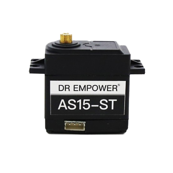 单轴标准伺服舵机（AS15-ST） - 大然机器人